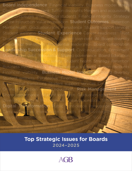 Top Strategic Issues for Boards 2024–2025 - AGB