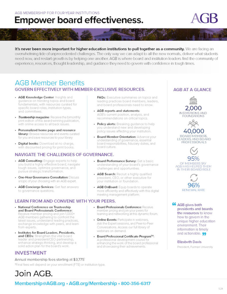 Membership at a Glance - AGB